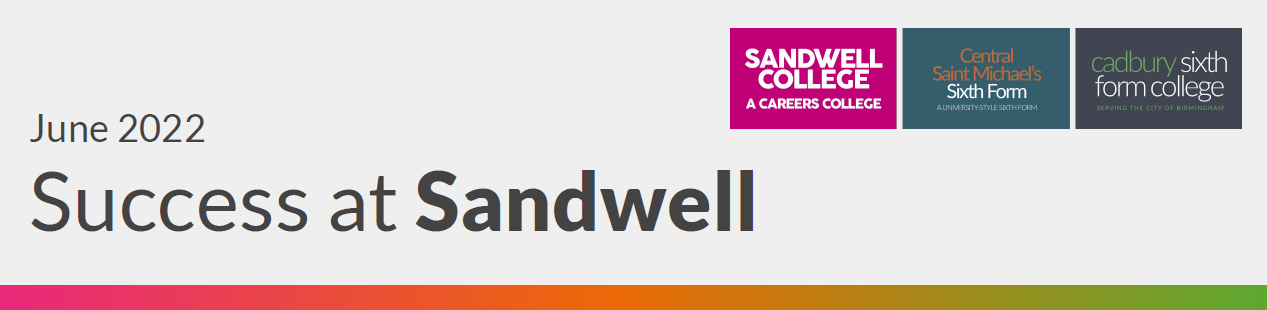 Click here to read Success at Sandwell June 2022